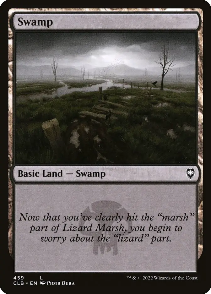Swamp • Basic Land — Swamp (Commander Legends: Battle for Baldur's Gate ...