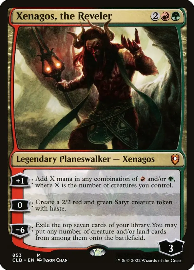 Xenagos, the Reveler • Legendary Planeswalker — Xenagos (Commander ...
