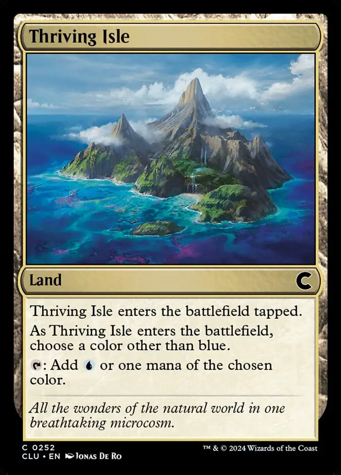 Thriving Isle • Land (Ravnica: Clue Edition) - MTG Assist