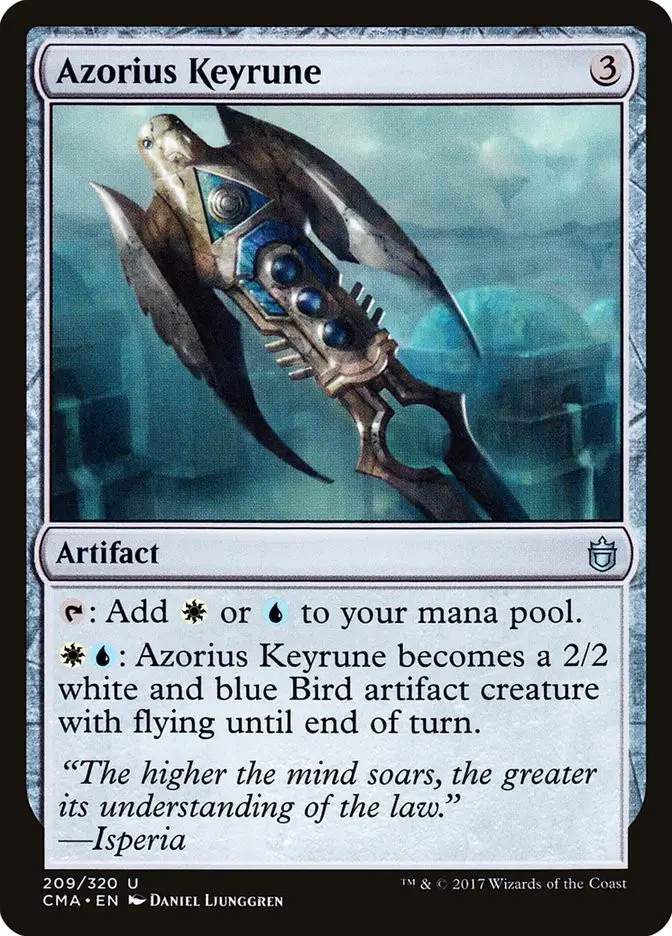 Azorius Keyrune • Artifact (Commander Anthology) - MTG Assist