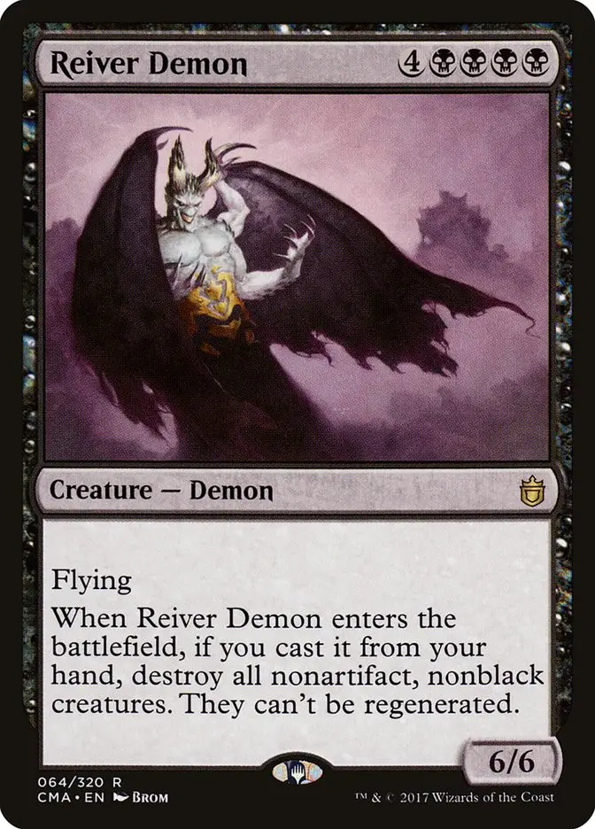 Reiver Demon • Creature — Demon (Commander Anthology) - MTG Assist
