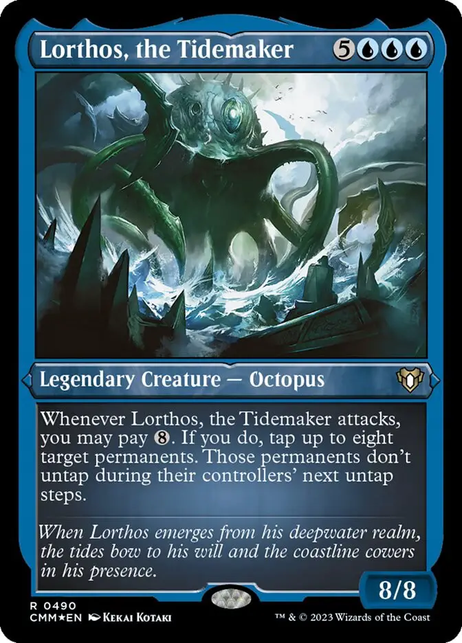 Lorthos, the Tidemaker • Legendary Creature — Octopus (Commander ...