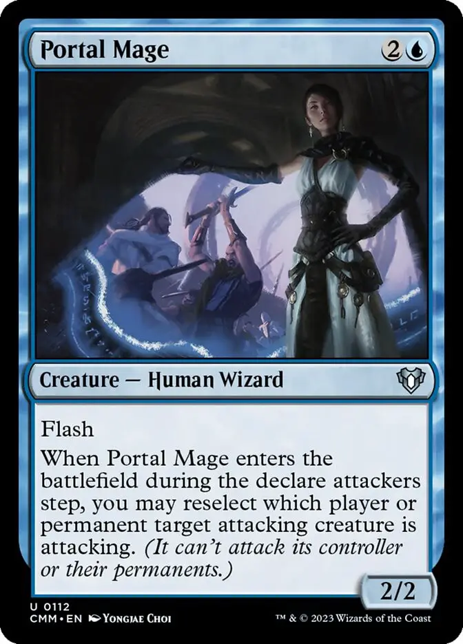 Portal Mage • Creature — Human Wizard (Commander Masters) - MTG Assist