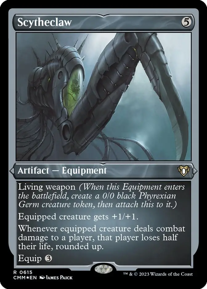 Scytheclaw • Artifact — Equipment (Commander Masters) - MTG Assist