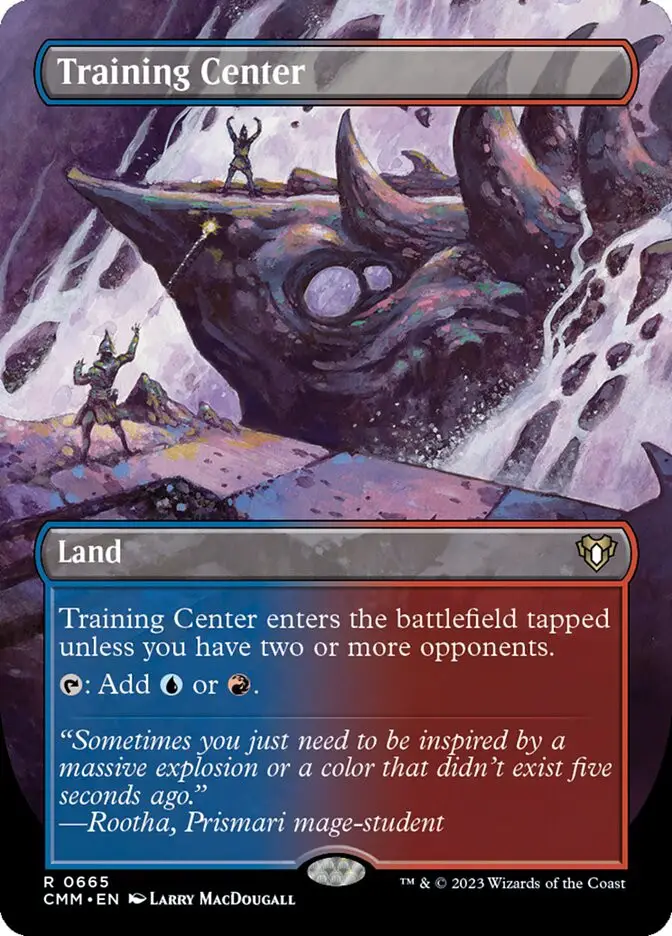 Training Center • Land (Commander Masters) - MTG Assist