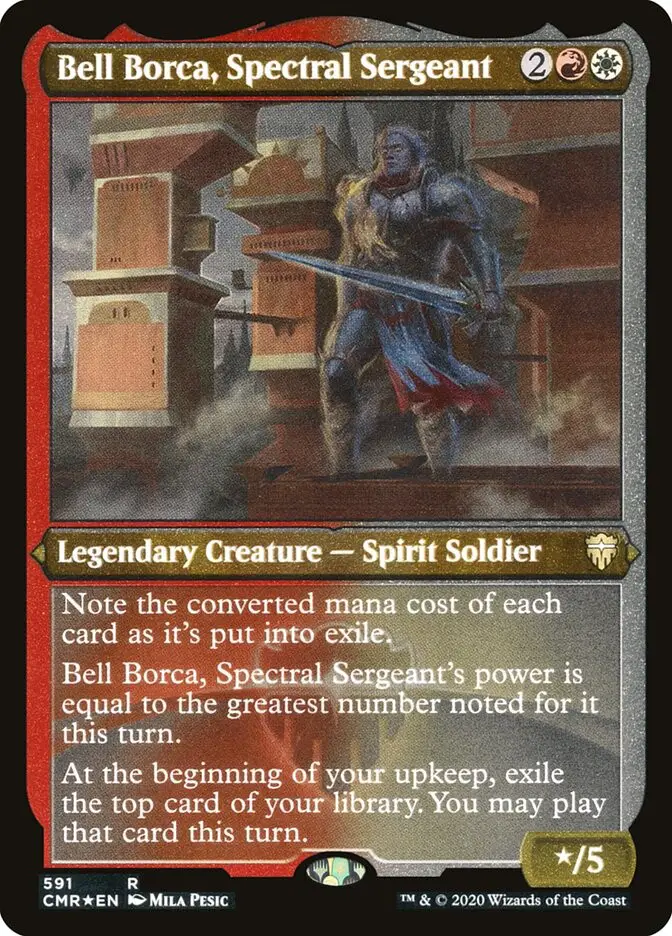 Bell Borca, Spectral Sergeant • Legendary Creature — Spirit Soldier ...