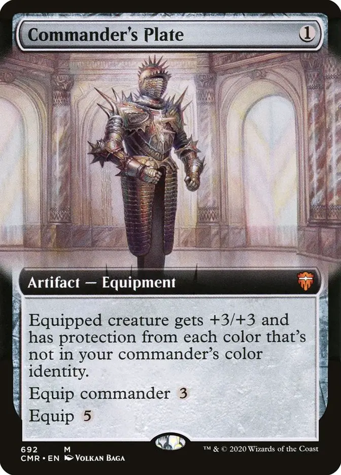 Commander's Plate • Artifact — Equipment (Commander Legends) - MTG Assist