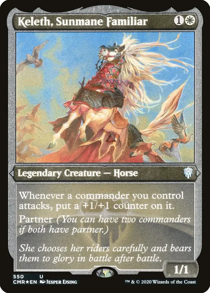 Keleth, Sunmane Familiar • Legendary Creature — Horse (Commander ...