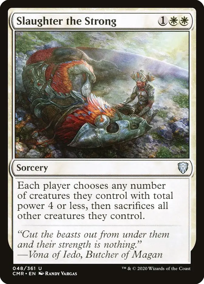 Slaughter the Strong • Sorcery (Commander Legends) - MTG Assist