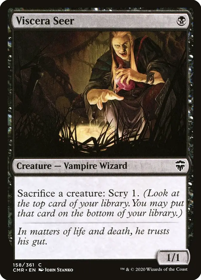 Viscera Seer • Creature — Vampire Wizard (Commander Legends) - MTG Assist