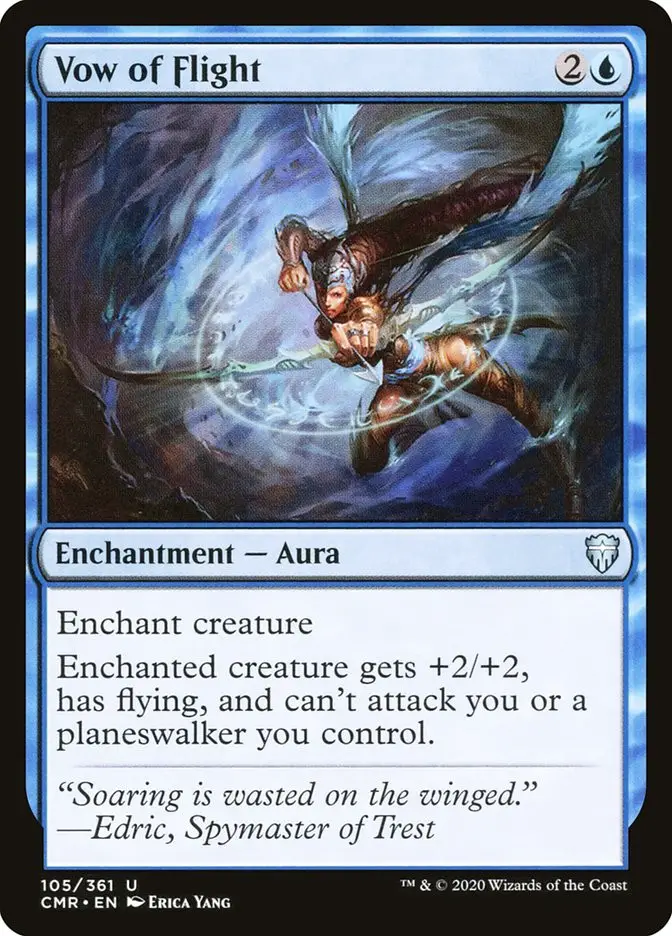 Vow of Flight • Enchantment — Aura (Commander Legends) - MTG Assist