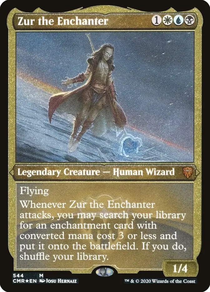Zur the Enchanter • Legendary Creature — Human Wizard (Commander ...