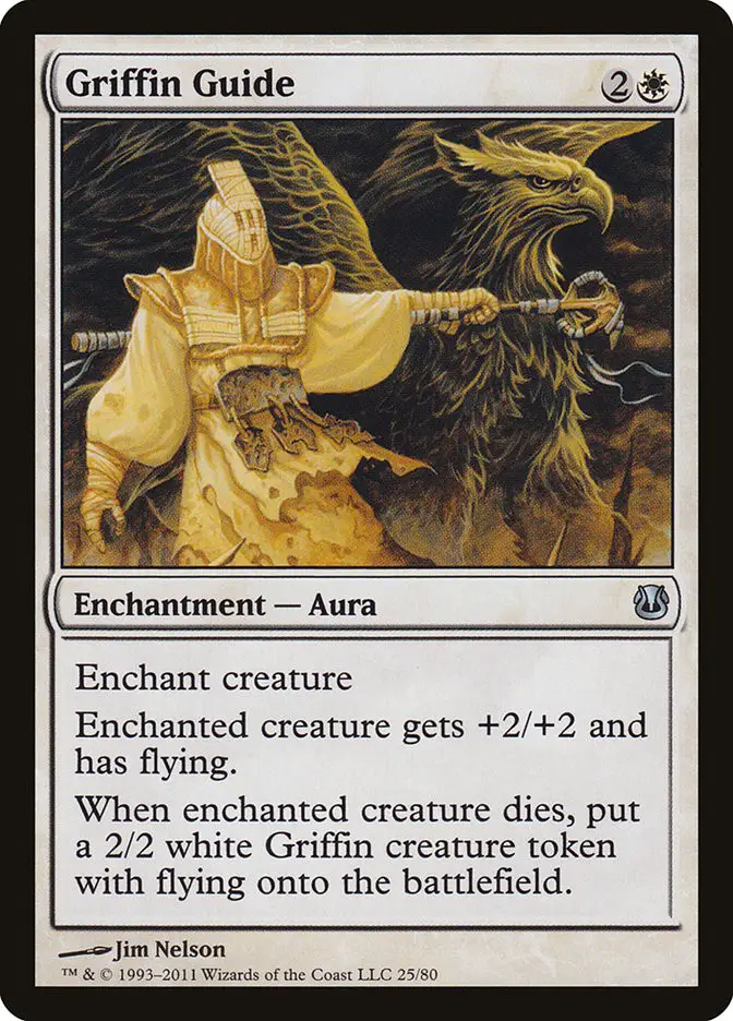 Griffin Guide • Enchantment — Aura (Duel Decks: Ajani vs. Nicol Bolas ...