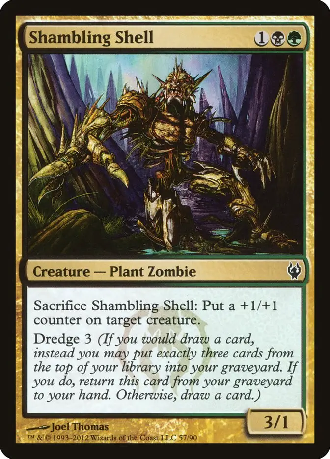 Shambling Shell • Creature — Plant Zombie (Duel Decks: Izzet vs ...