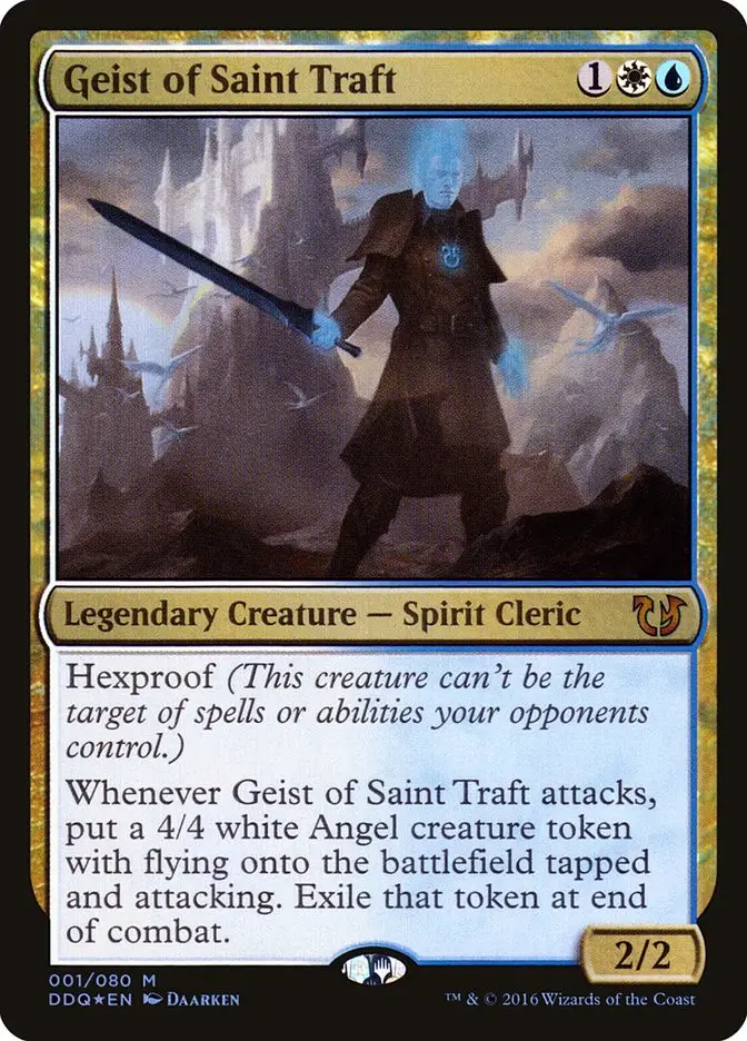 Geist of Saint Traft • Legendary Creature — Spirit Cleric (Duel Decks ...