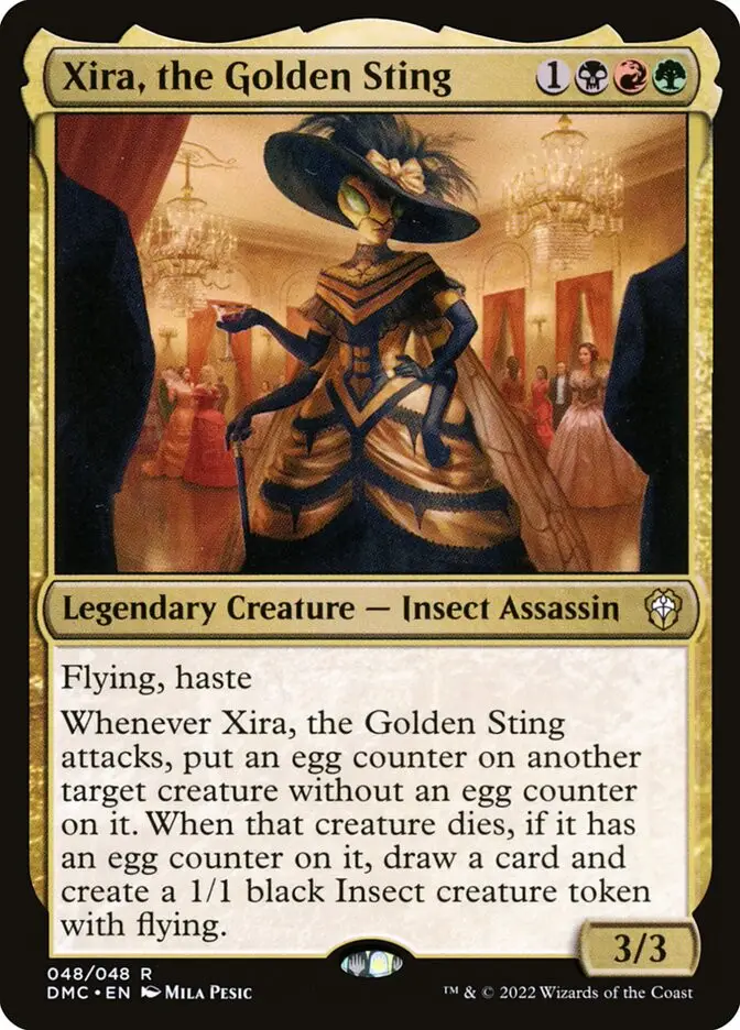 Xira, the Golden Sting • Legendary Creature — Insect Assassin ...