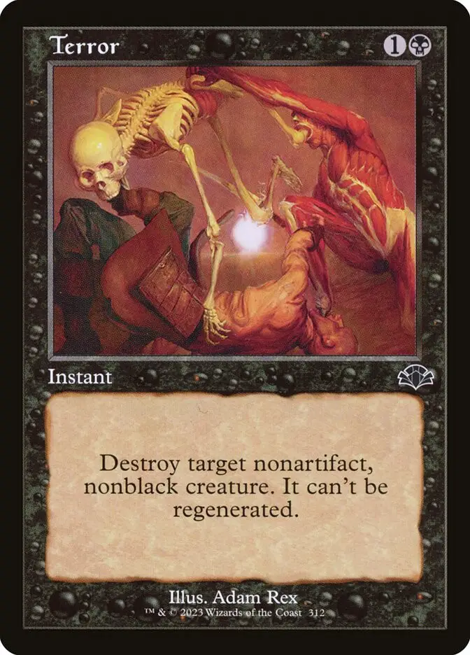 Terror • Instant (Dominaria Remastered) - MTG Assist