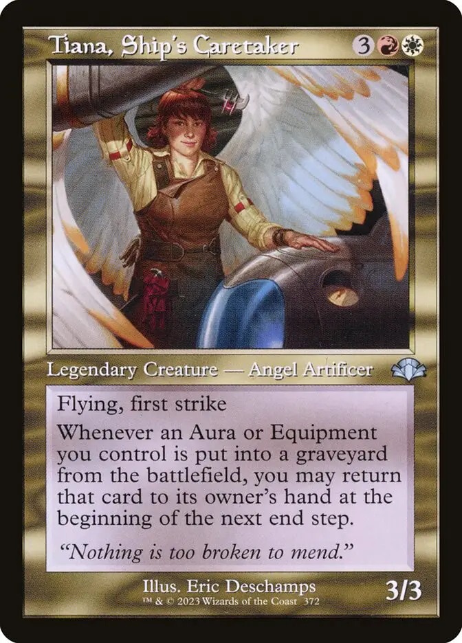 Tiana, Ship's Caretaker • Legendary Creature — Angel Artificer ...