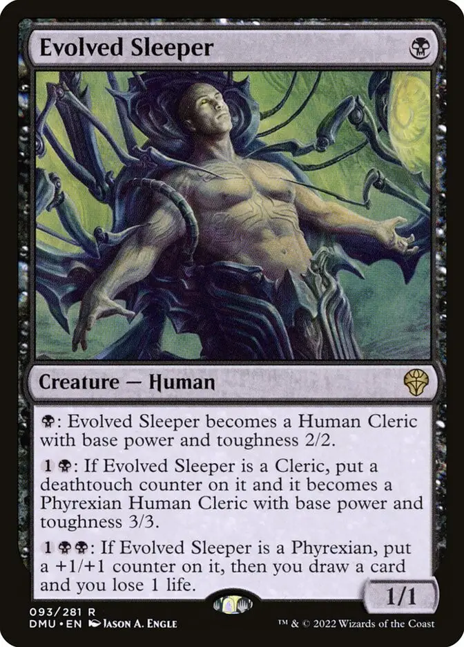Evolved Sleeper • Creature — Human (Dominaria United) - MTG Assist