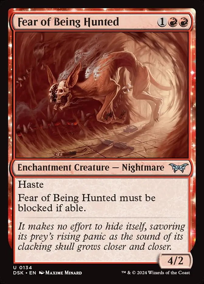 Fear of Being Hunted rulings - MTG Assist