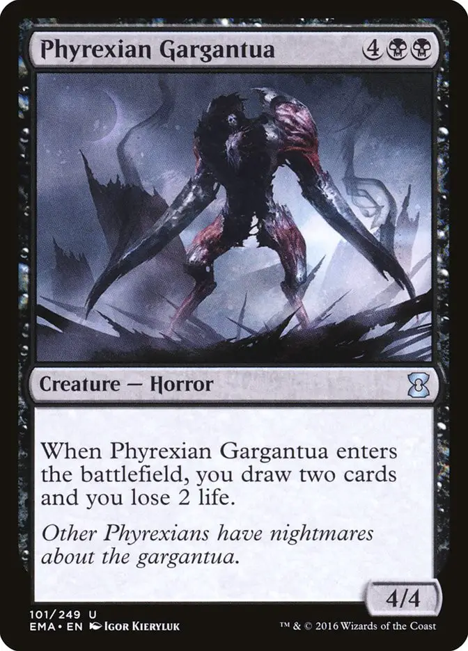 Phyrexian Gargantua • Creature — Phyrexian Horror (Eternal Masters ...