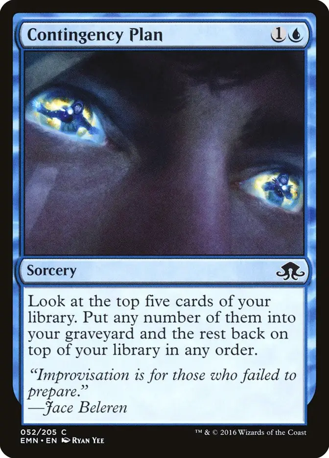 Contingency Plan • Sorcery (Eldritch Moon) - MTG Assist