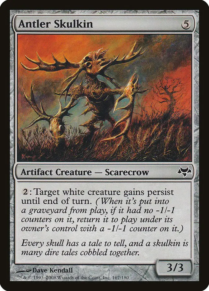 Antler Skulkin • Artifact Creature — Scarecrow (Eventide) - MTG Assist