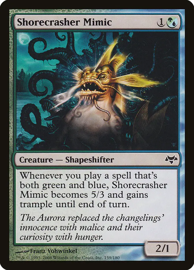 Shorecrasher Mimic • Creature — Shapeshifter (Eventide) - MTG Assist
