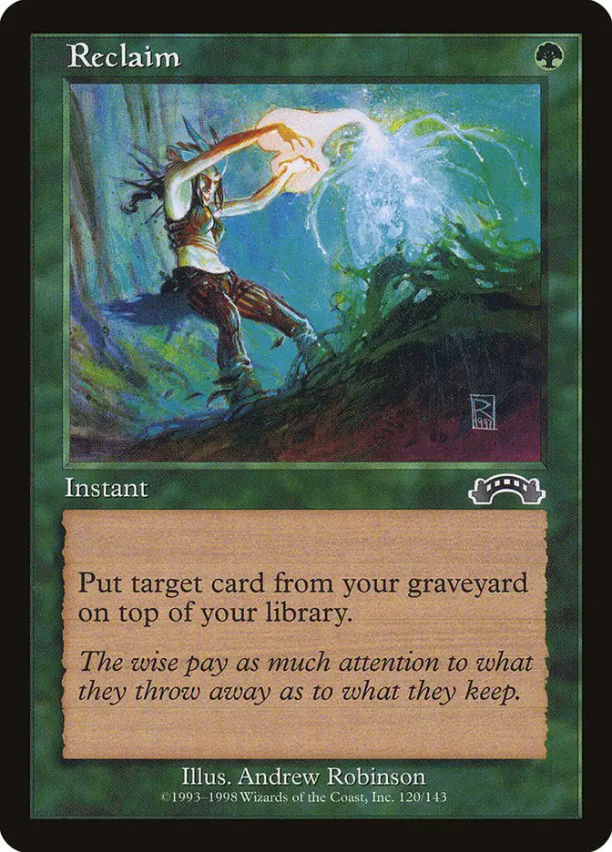Reclaim • Instant (Exodus) - MTG Assist