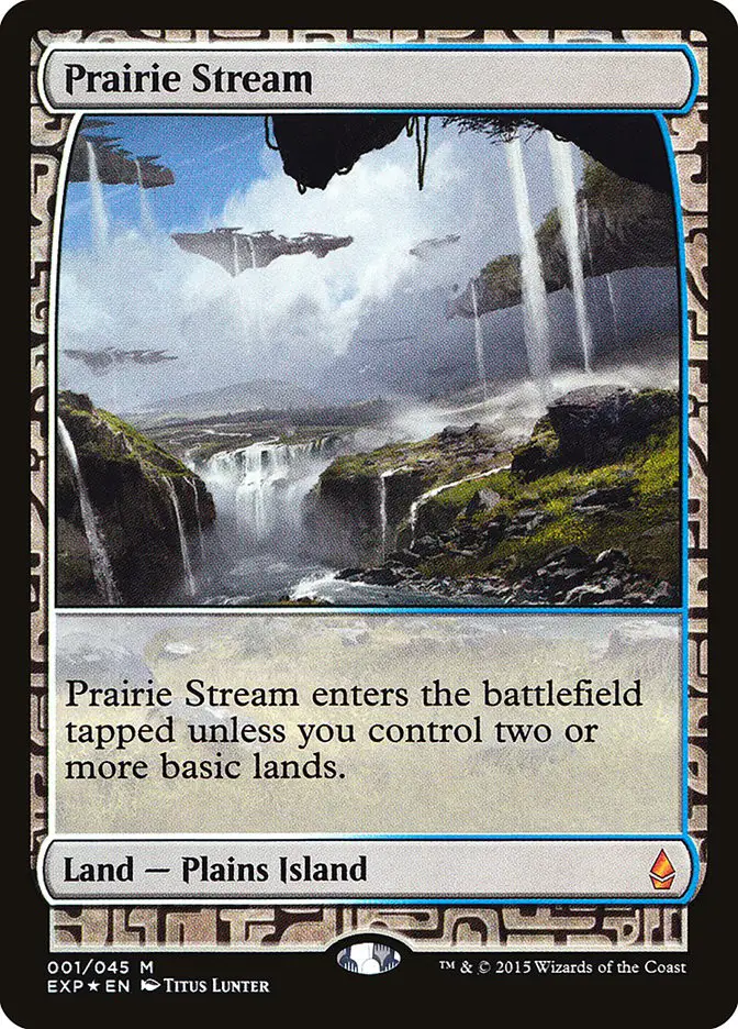Prairie Stream • Land — Plains Island (Zendikar Expeditions) - MTG Assist