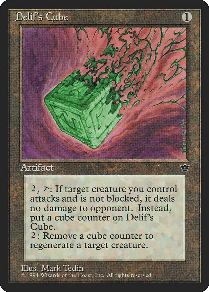Delif's Cube • Artifact (Fallen Empires) - MTG Assist