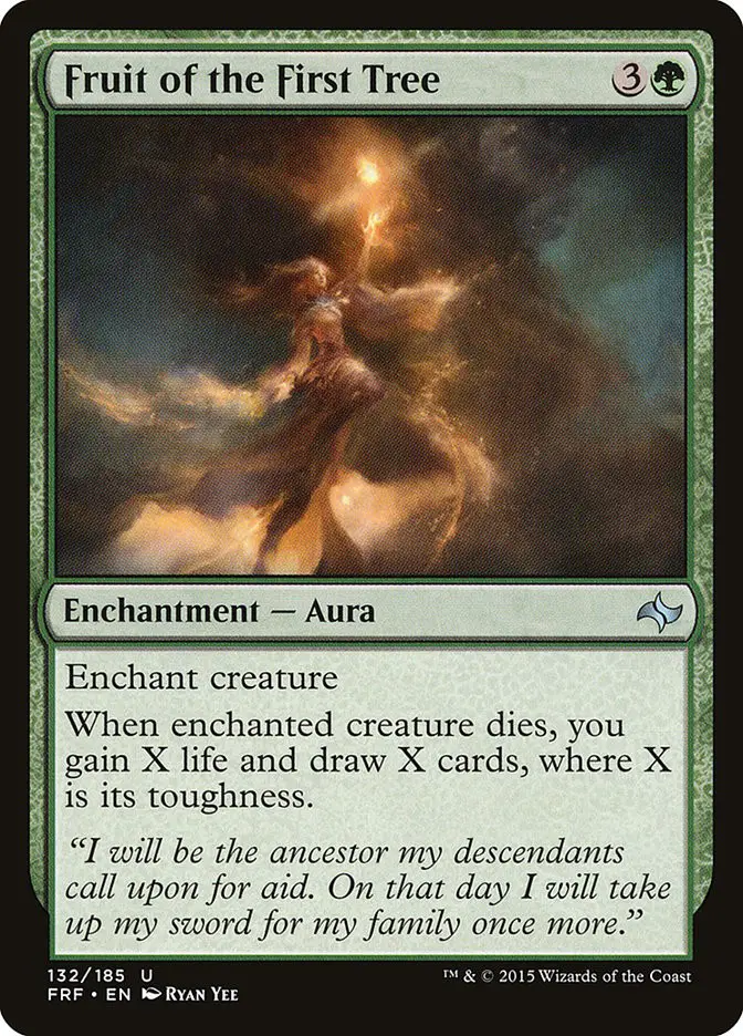 Fruit of the First Tree • Enchantment — Aura (Fate Reforged) - MTG Assist