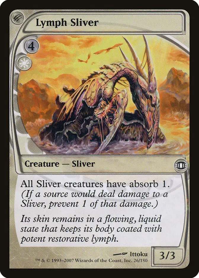 Lymph Sliver • Creature — Sliver (Future Sight) - MTG Assist