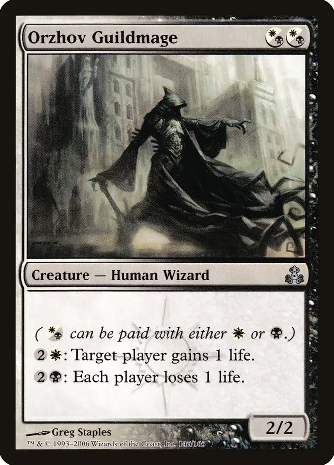 Orzhov Guildmage • Creature — Human Wizard (Guildpact) - MTG Assist
