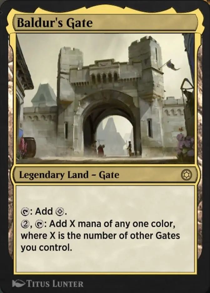 Baldur's Gate • Legendary Land — Gate (Alchemy Horizons: Baldur's Gate ...