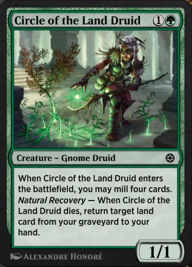 Circle of the Land Druid • Creature — Gnome Druid (Alchemy Horizons ...