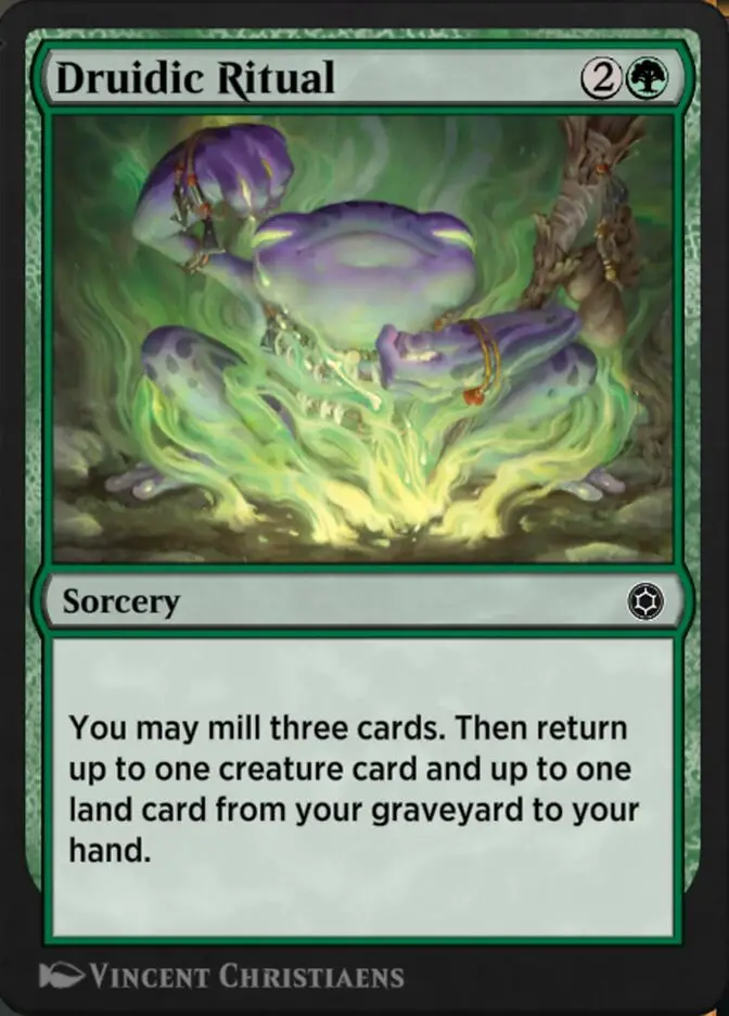 Druidic Ritual • Sorcery (Alchemy Horizons: Baldur's Gate) - MTG Assist