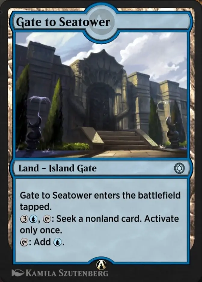 Gate to Seatower • Land — Island Gate (Alchemy Horizons: Baldur's Gate ...