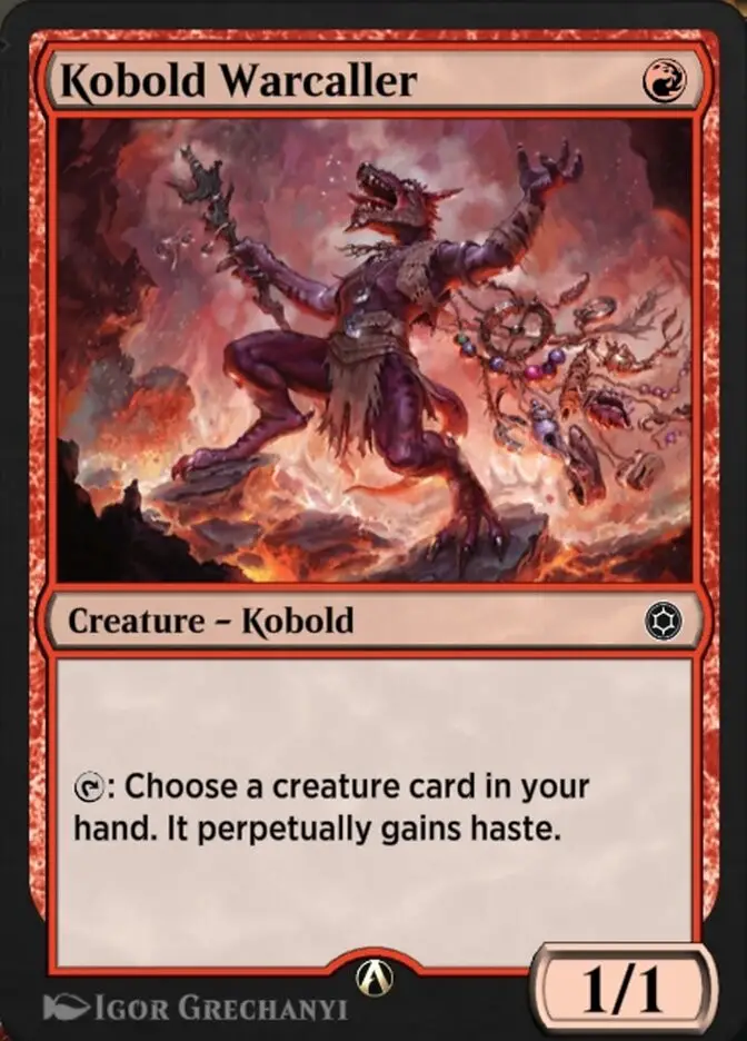 Kobold Warcaller • Creature — Kobold (Alchemy Horizons: Baldur's Gate ...