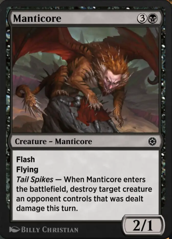 Manticore • Creature — Manticore (Alchemy Horizons: Baldur's Gate ...
