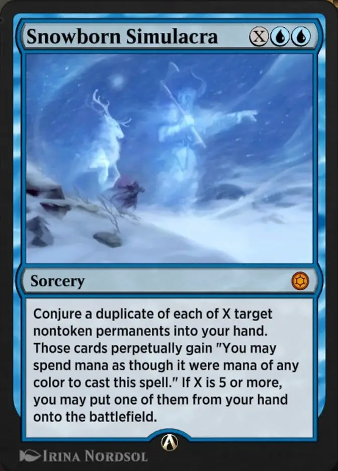Snowborn Simulacra • Sorcery (Alchemy Horizons: Baldur's Gate) - MTG Assist