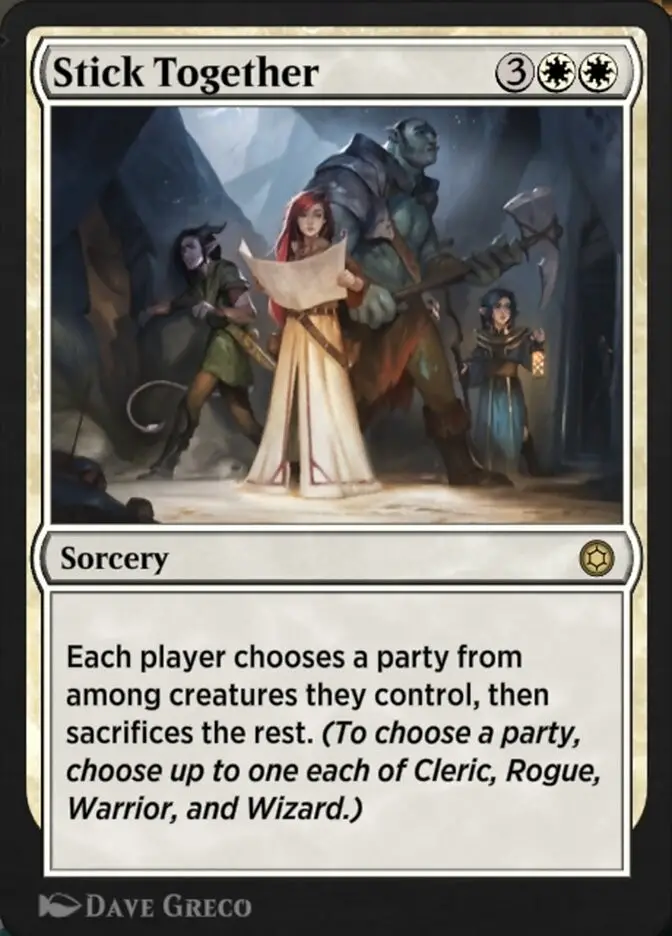 Stick Together • Sorcery (Alchemy Horizons: Baldur's Gate) - MTG Assist