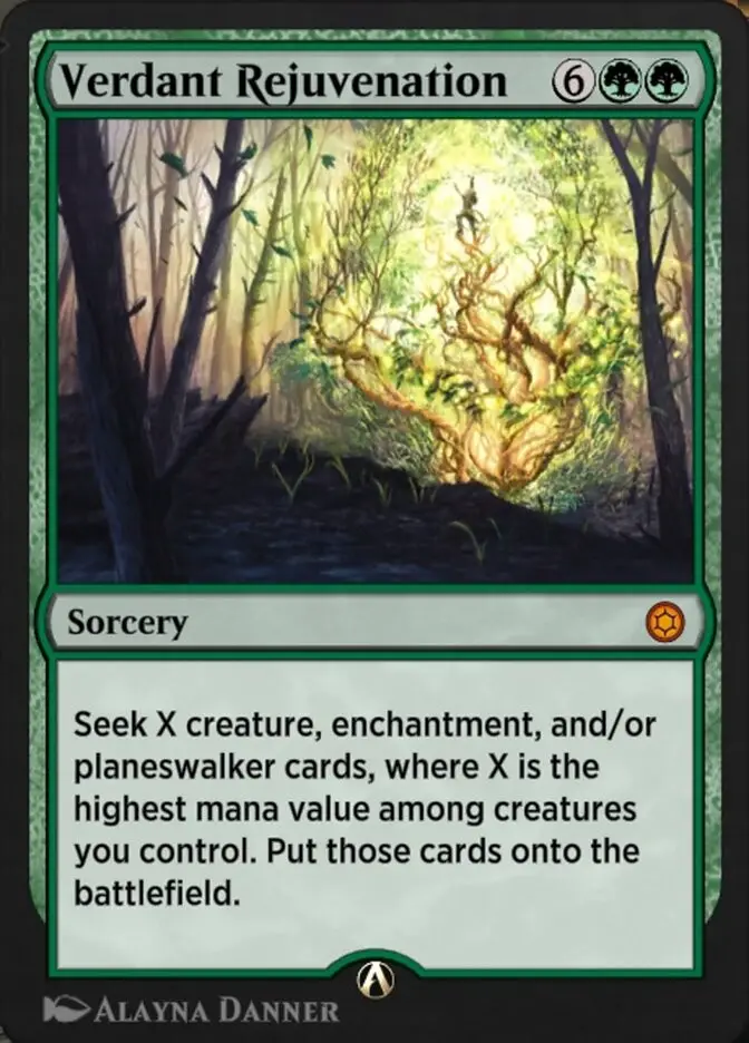 Verdant Rejuvenation • Sorcery (Alchemy Horizons: Baldur's Gate) - MTG ...