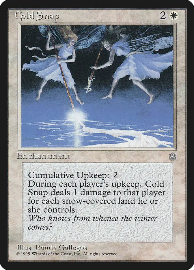 Cold Snap • Enchantment (Ice Age) - MTG Assist