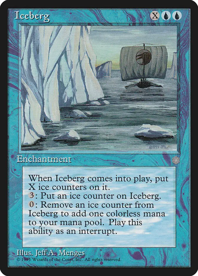 Iceberg • Enchantment (Ice Age) - MTG Assist
