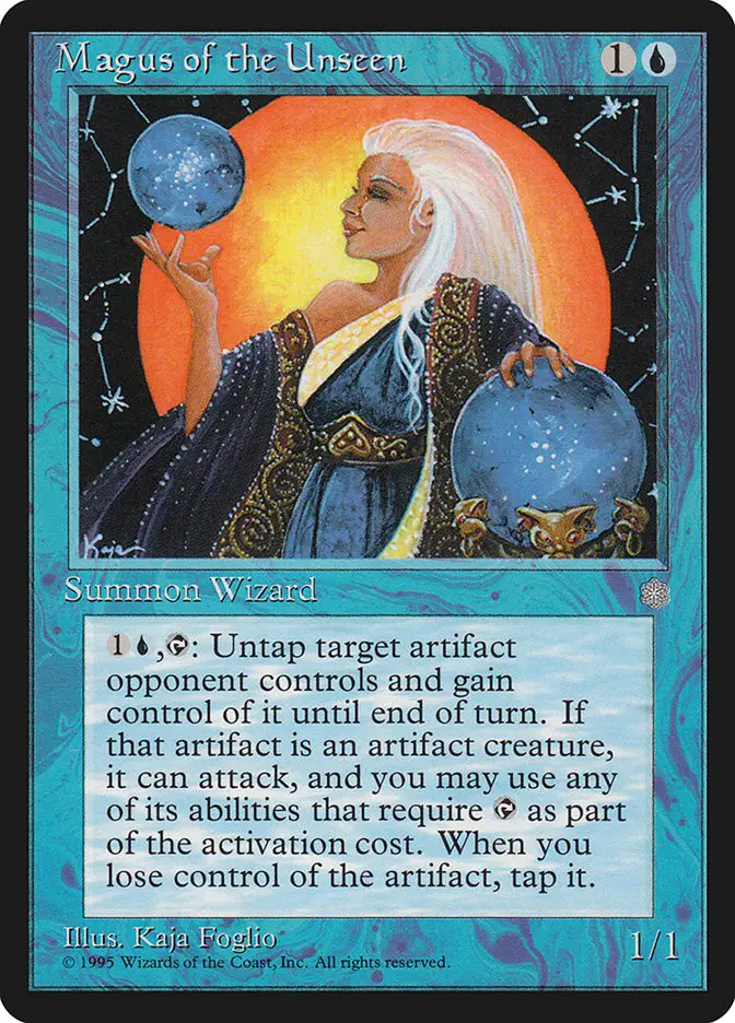 Magus of the Unseen • Creature — Human Wizard (Ice Age) - MTG Assist