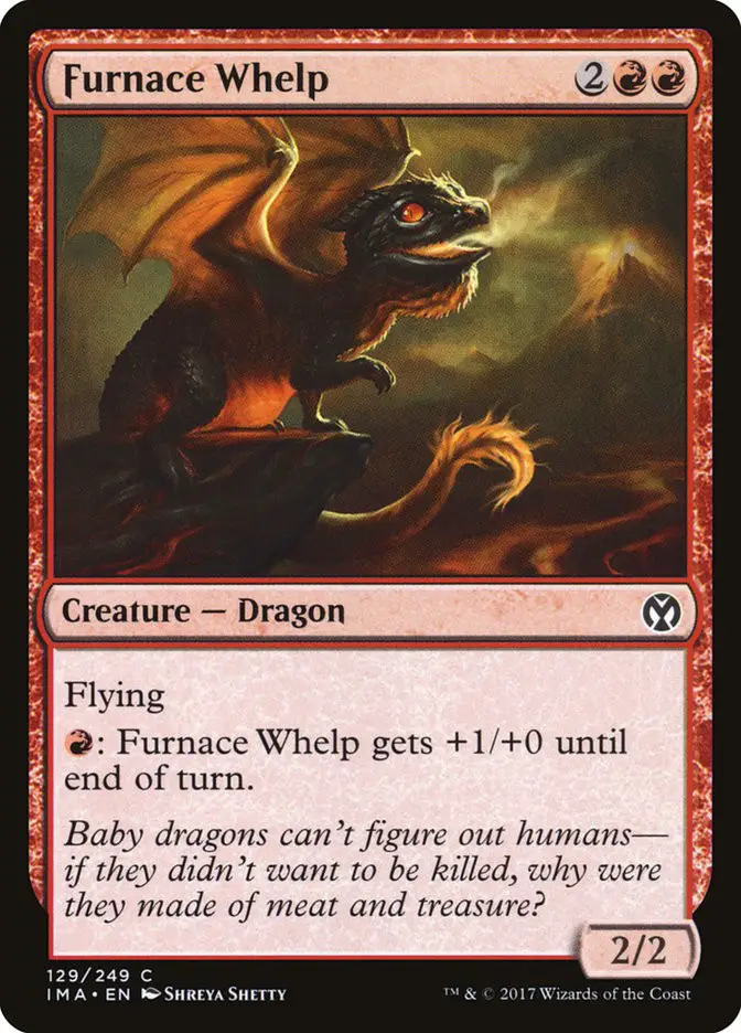 Furnace Whelp • Creature — Dragon (Iconic Masters) - MTG Assist