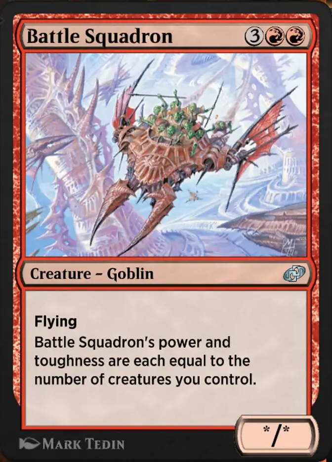 Battle Squadron • Creature — Goblin (Jumpstart: Historic Horizons ...