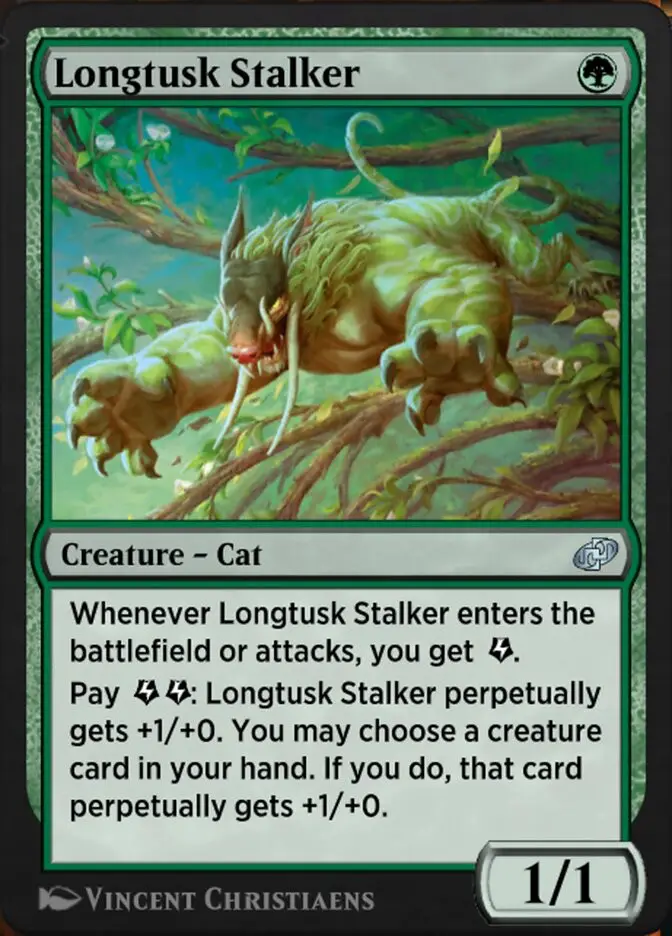 Longtusk Stalker • Creature — Cat (Jumpstart: Historic Horizons) - MTG ...