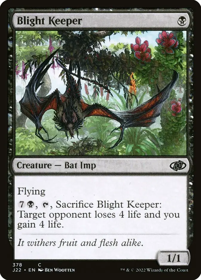 Blight Keeper • Creature — Bat Imp (Jumpstart 2022) - MTG Assist